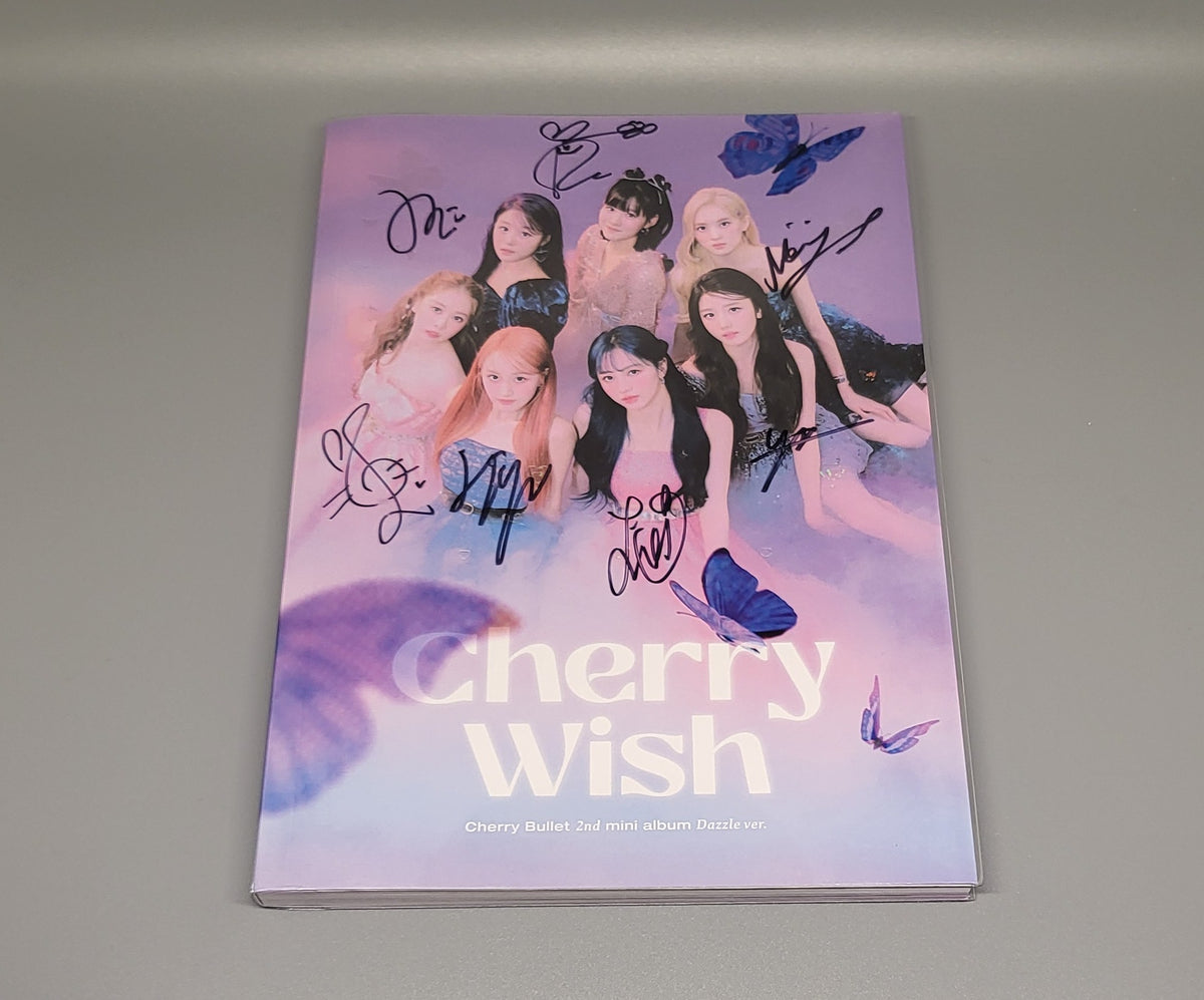 SIGNED CD Cherry Bullet - 2nd Mini Album [Cherry Wish] – Welcome Kpop