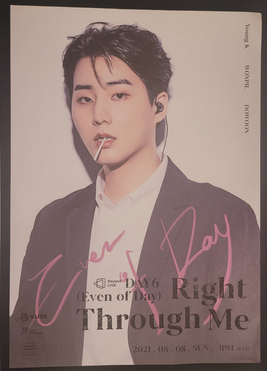 DAY6 (EVEN OF DAY) merch (RIGHT THROUGH ME) POB – Welcome Kpop