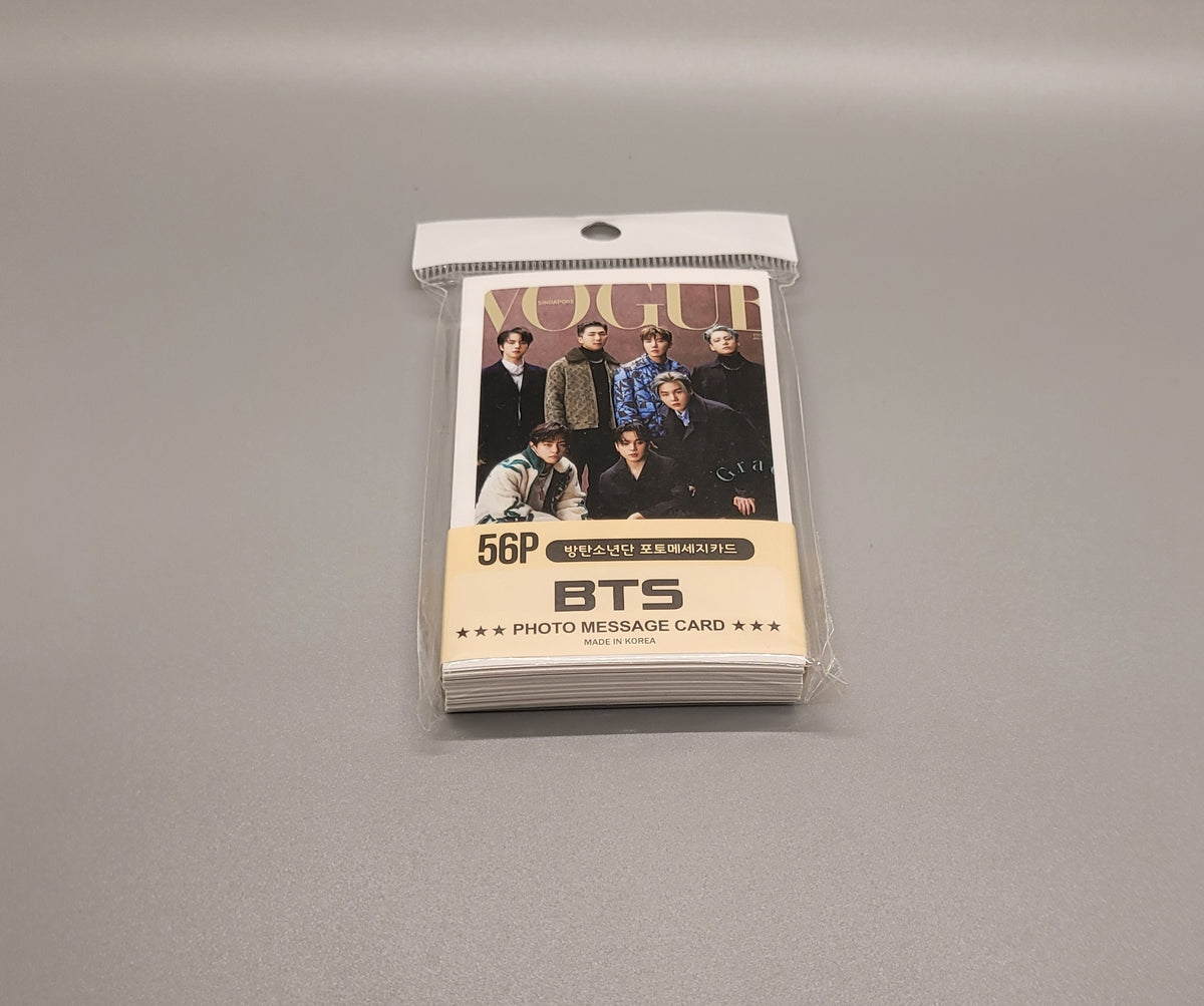 KPOP GOODS MESSAGE CARD (56pcs) – Welcome Kpop